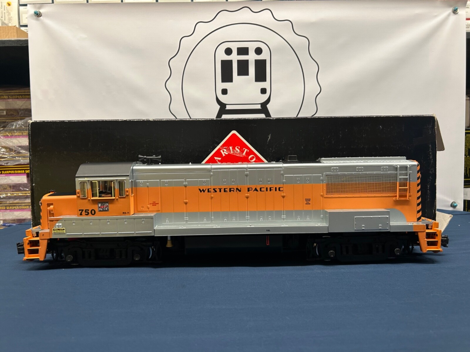 Aristocraft Western Pacific #750 GE U25-B Diesel Engine ART-22108 | eBay