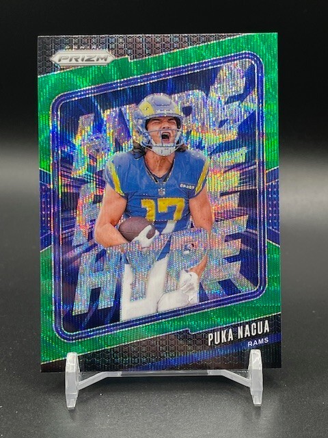 2024 Panini Prizm - Hype Puka Nacua #3 Green Wave Prizm | eBay
