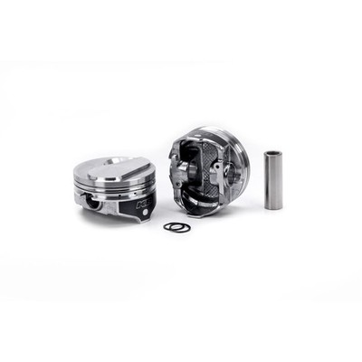 KB Piston Set KB398.100; 4.350" Bore 17cc Dome for Chevy 489 BBC (454 ...