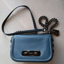 Coach Swagger Shoulder Bag 20 in Glovetanned Leather Tea Rose Tooling ...