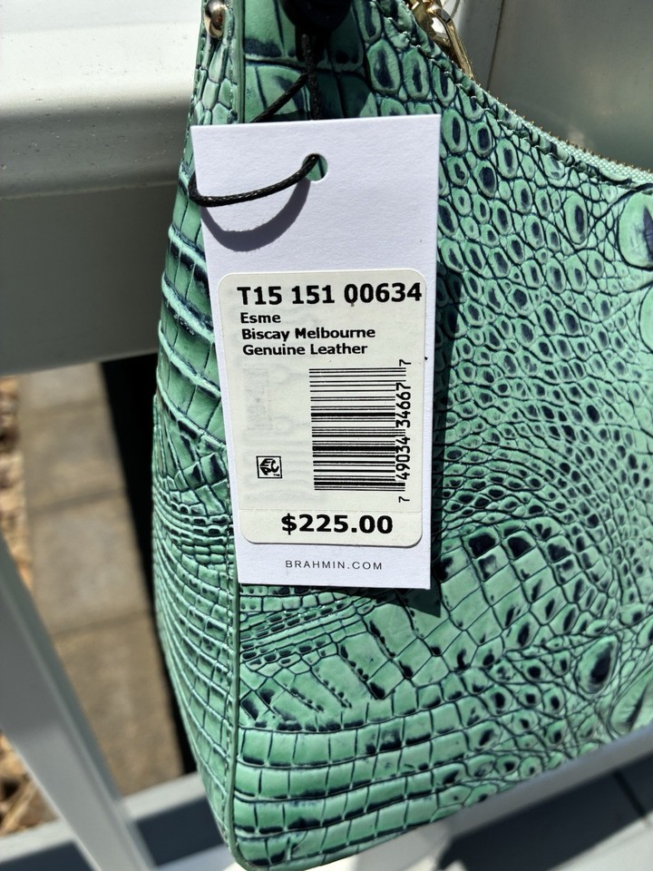 Brahmin Esme Biscay Melbourne - New with Tags/has Registration Card | eBay