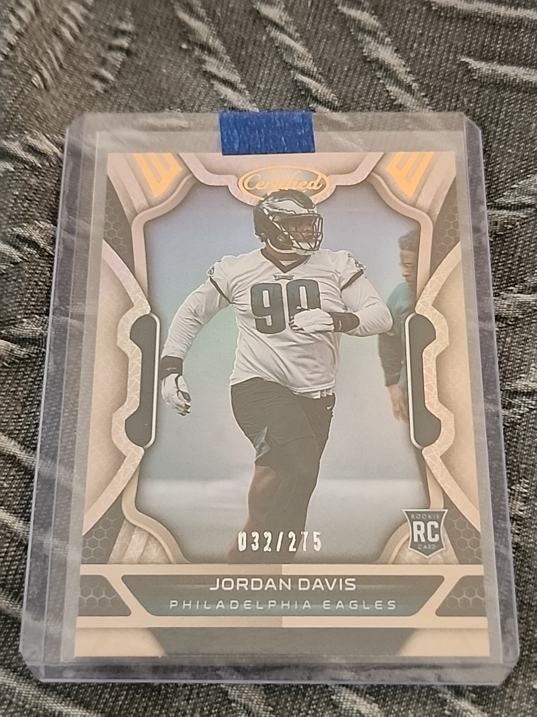 2022 Certified Jordan Davis MIRROR RC /275! Eagles | eBay