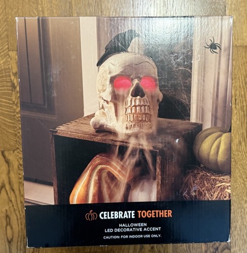 Celebrate Together Halloween LED Decorative Skull Fog Machine | eBay