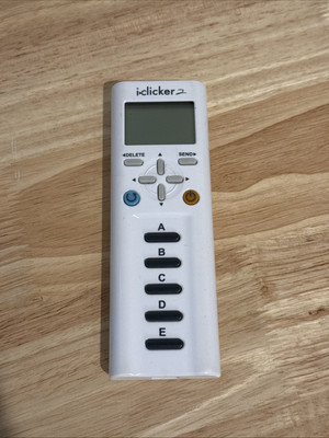 iClicker 2 Student Classroom Response System Remote Control - Tested ...