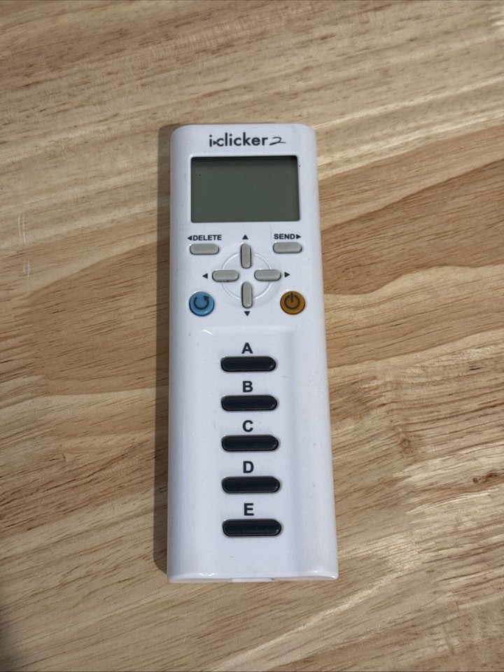 iClicker 2 Student Classroom Response System Remote Control - Tested ...