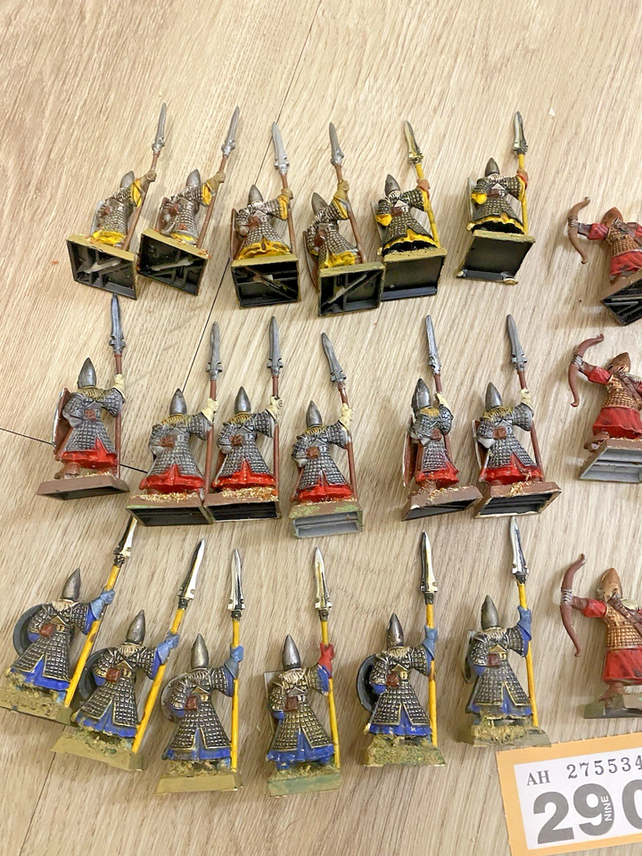 Warhammer Fantasy Old World High Elves spearman x18 & 18 X Archers ...