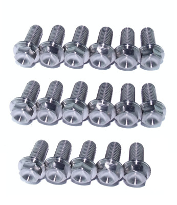 RRRacing 17 Titanium Front + Rear Brake Disc Bolts Aprilia RS250 1995 ...