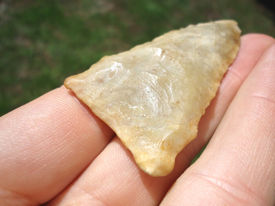 HIGH QUALITY FLUTED UNION SIDE NOTCH PALEO DEEP SOUTH ARROWHEADS ...