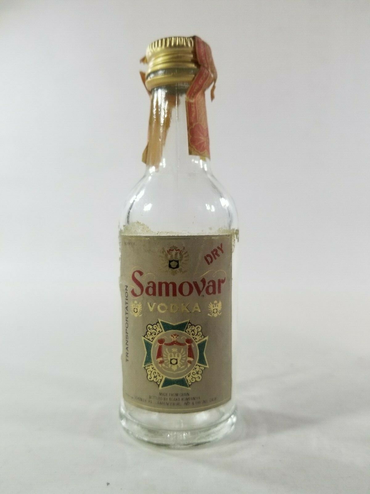 VINTAGE PRE-1979 AIRPLANE LIQUOR BOTTLE (EMPTY) SAMOVAR DRY VODKA | eBay