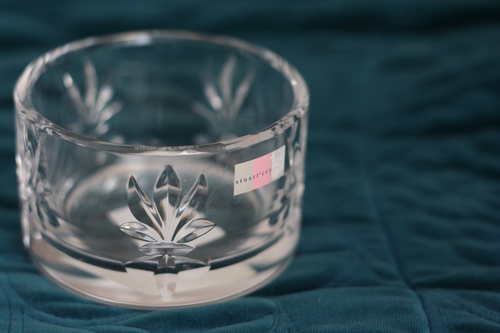 Vintage Stuart Crystal Fleur de Lys Crystal Box | eBay UK