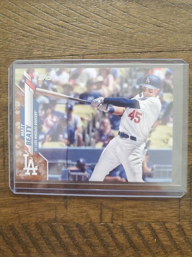 2020 Topps Matt Beaty Memorial Day Parallel 09/25 DODGERS SSP | eBay
