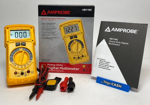 Amprobe HD110C IP67 Heavy Duty Multimeter CAT IV | eBay