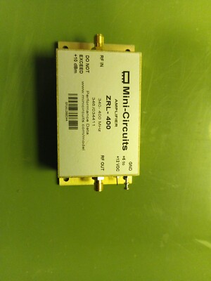 Mini Circuits Coaxial Low Noise Amplifier 340-400 MHz | eBay