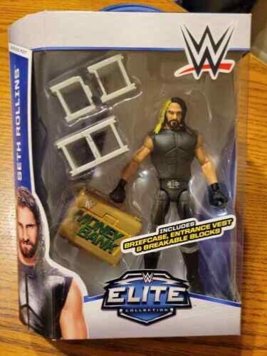WWE Elite Series 37 Seth Rollins Money in The Bank Briefcase MIB HTF | eBay