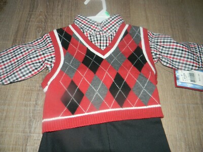 Infant Boys 6/9 Months Happy Fella 3 Piece Set-New with Tags! | eBay