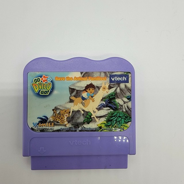 VTech V.smile "go Diego Go Save The Animal Families " Learning Game ...