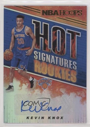 2018-19 Panini NBA Hoops Hot Signatures Rookies Kevin Knox #HSR-KK Auto ...