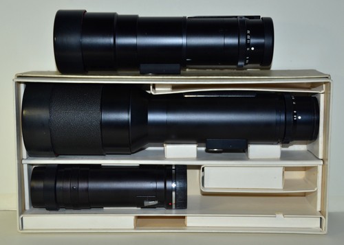 SET OF 2 LEITZ/LEICA TELYT LENSES 400mm f6.8 and 560mm f6.8 | eBay