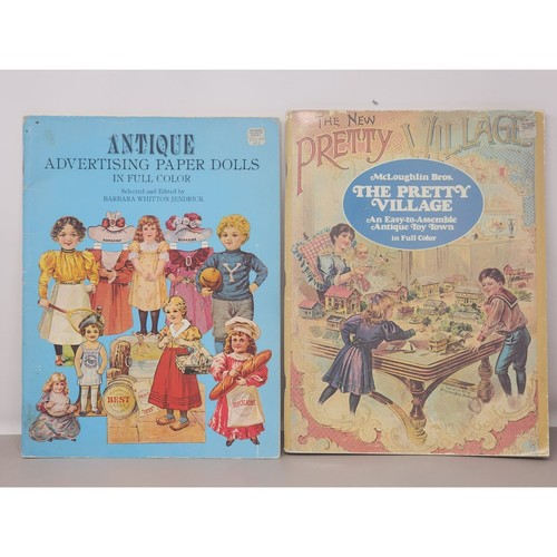 Vintage Barbara Whitton Jendrick Antique Advertising Paper Dolls ...