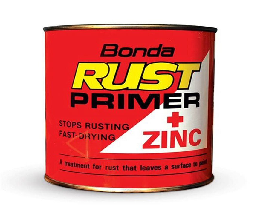 Bonda Rust Primer Zinc All Sizes - Stops Rusting & Leaves Surface Ready ...