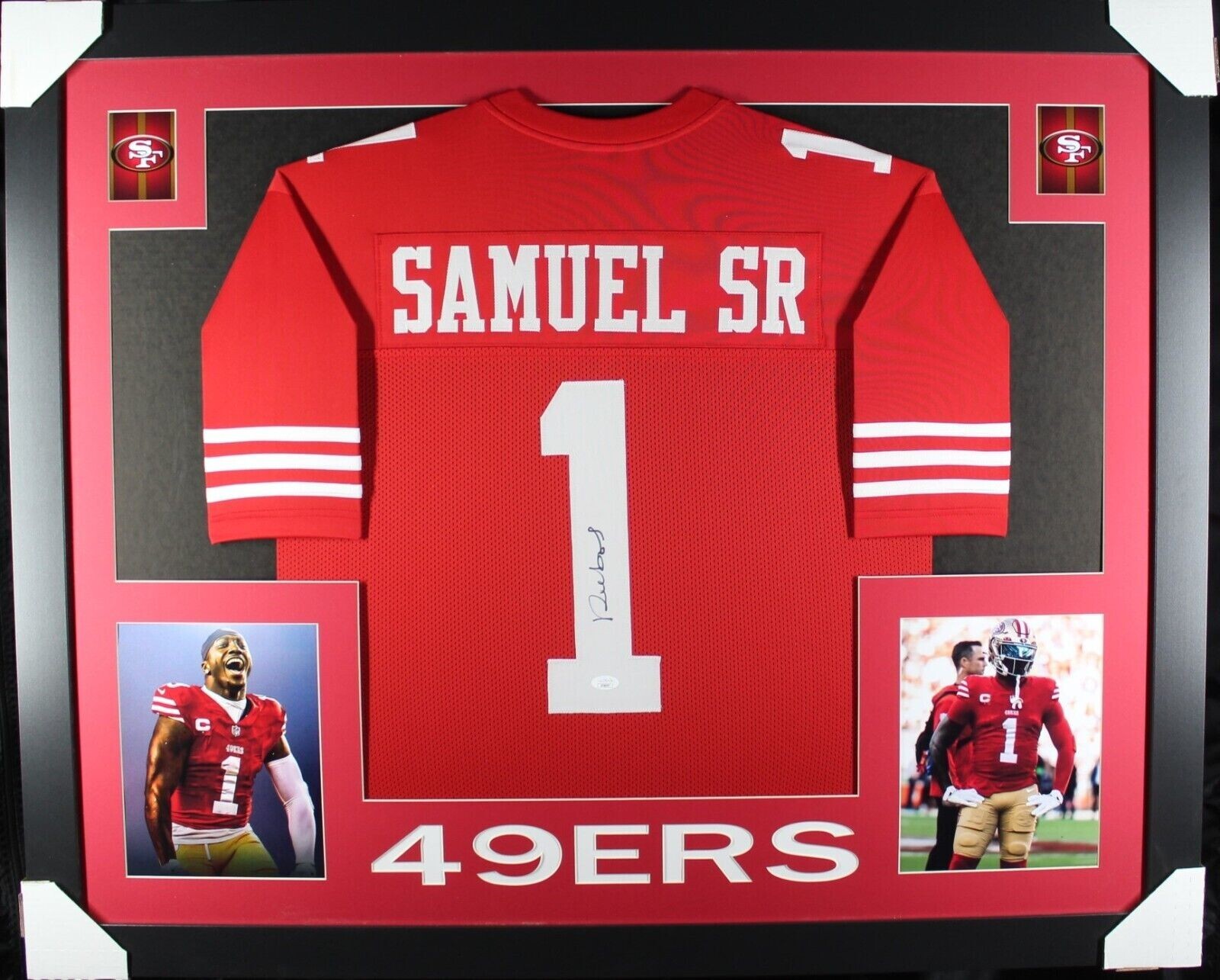 DEEBO SAMUEL Signed/Autographed Custom Jersey Framed 35x43 - JSA | eBay