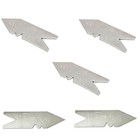 5 PC 60 Degree Center Gage Fishtail Thread Gauge Lathe Tool | eBay