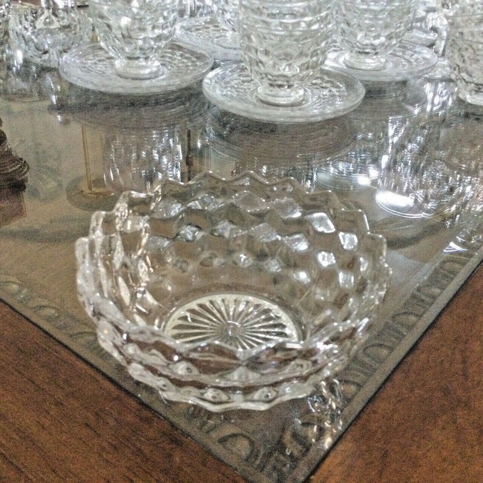 Large Vintage "American Clear" FOSTORIA Collection of Glassware | eBay