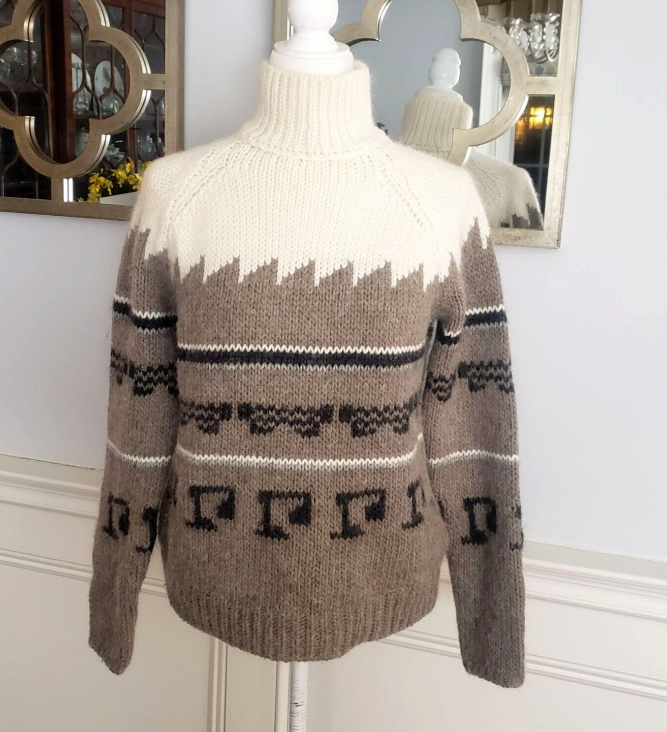 Zara Made in Italy Oversize Chunky Nordic Alpaca Llam… - Gem