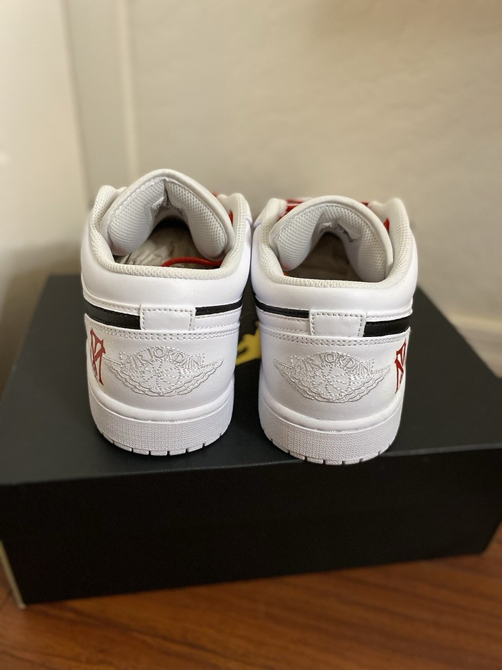 Custom Made Scarface Air Jordan 1 Shoe | eBay