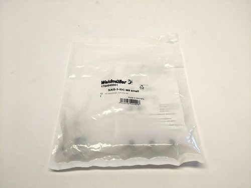 Weidmuller 1784040001 SAIS-3-IDC M8 SMALL Round Plug-In Connector | eBay