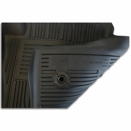 Genuine Ford Transit Connect Front Rubber Floor Mats Tray W/ Logo 2013 ...