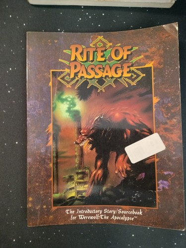 White Wolf World of Darkness Werewolf Rite of Passage | eBay