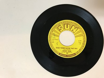 ROCKABILLY 45 RPM RECORD - JOHNNY CASH - SUN 295 | eBay