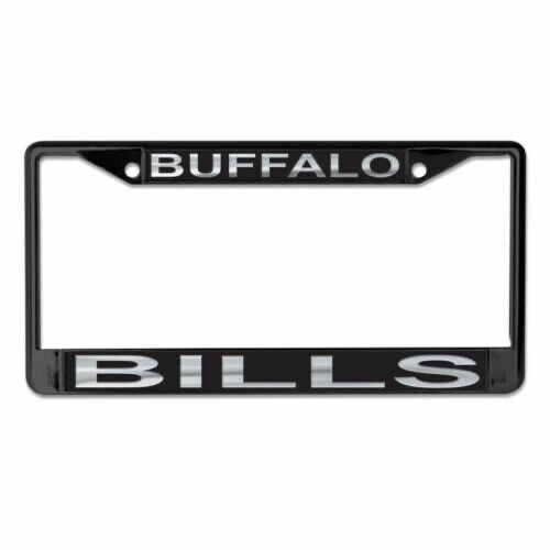 ⭐️⭐️⭐️⭐️⭐️ BUFFALO BILLS AUTHENTIC NFL Black METAL LICENSE PLATE FRAME ...