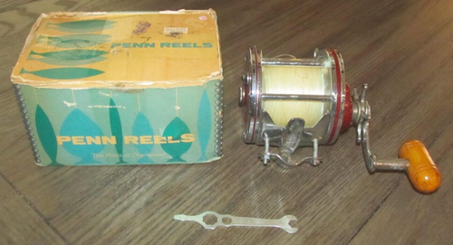 Antique Bakelite PENN Senator 114 6/0 Big Game Conventional Fishing ...