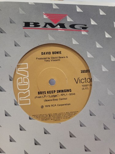 David Bowie "Boys Keep Swinging" Australian Pressing 1979 RCA ...
