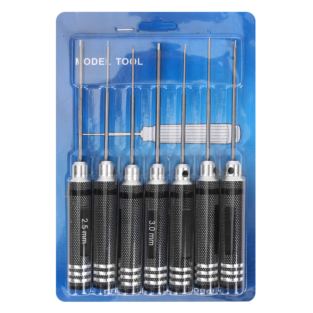 7X Hex Nut Screwdriver Set Repair Tools for RC Traxxas Car Helicopter ...