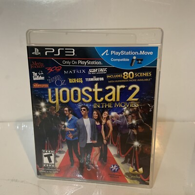 Playstation 3 PS3 Yoostar 2 In The Movies Move Compatible 852337002086 ...