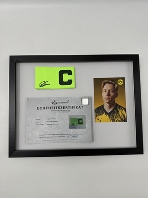Captain's Armband Daniel Svensson Signed In Frame Borussia Dortmund COA ...