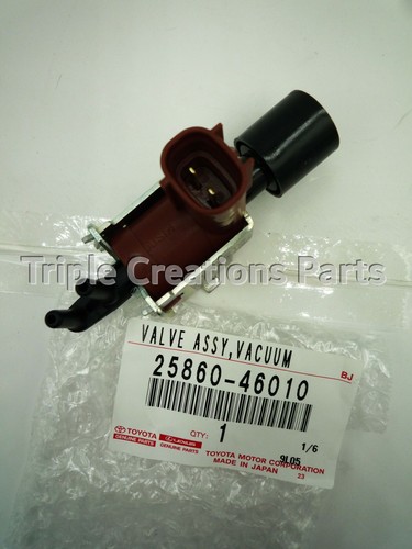 25860-46010 Genuine Toyota Valve Assy Vacuum Switching No.1 2586046010 ...