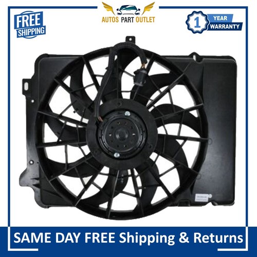 New Radiator Cooling Fan Assembly For 1990-1995 Ford Lincoln Mercury | eBay
