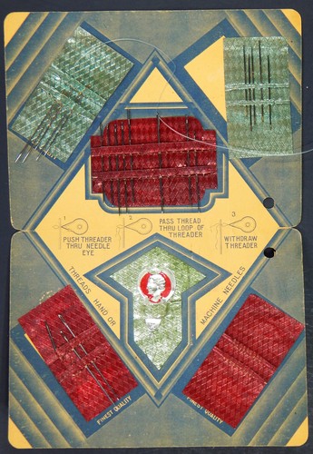 1933 CHICAGO WORLD'S FAIR CENTURY OF PROGRESS SEWING NEEDLE KIT W ...
