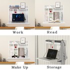 Wall Mounted Table Folding Home Office Computer Desk Floating Storage ...