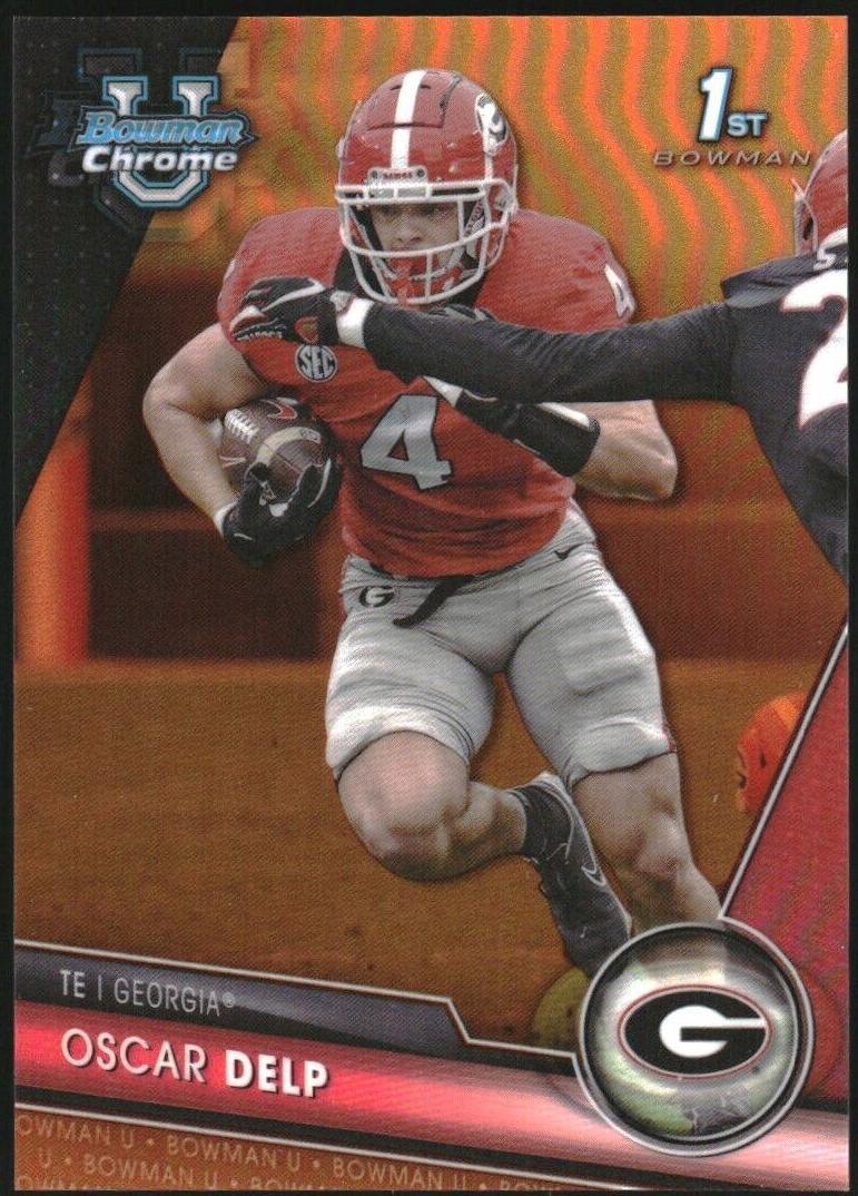 2023 Bowman University Chrome - Chrome Prospect Autographs Oscar Delp ...