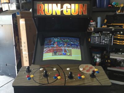 RUN and GUN ARCADE MACHINE by KONAMI 1993 (Excellent Condition) | eBay