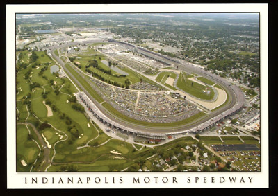 Aerial Sky Birdseye View Indianapolis Speedway Indy 500 Racing Auto ...