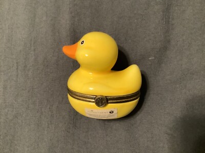 Boyds Treasure Box - Bernie's Rubber Duckie w/ Splash McNibble Retired ...