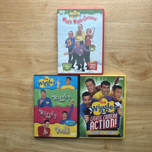 The Wiggles 3 DVD Bundle Lot - 3 Specials Including Christmas - 3 Disc ...