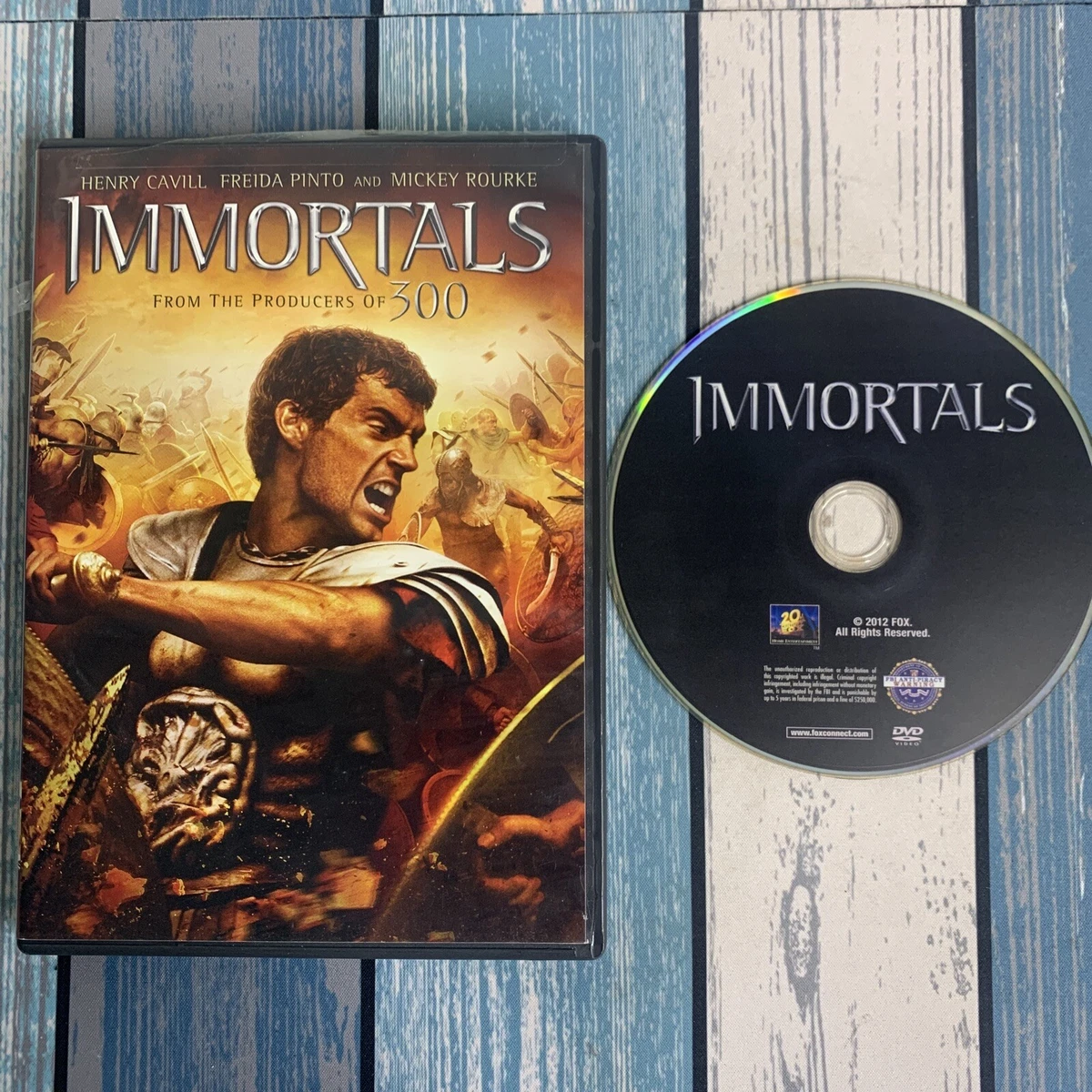 Immortals Dvd Cover