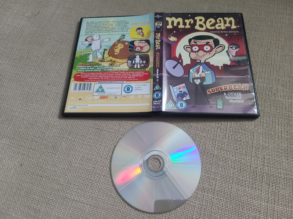 MR BEAN Animated Series SUPERBEAN DVD 8 EPISODES KIDS | eBay